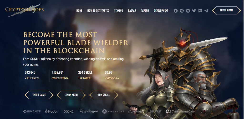 Cryptoblades(クリプトブレイズ)とは？特徴や始め方・稼ぎ方を徹底解説 | Market α（マーケットアルファ）