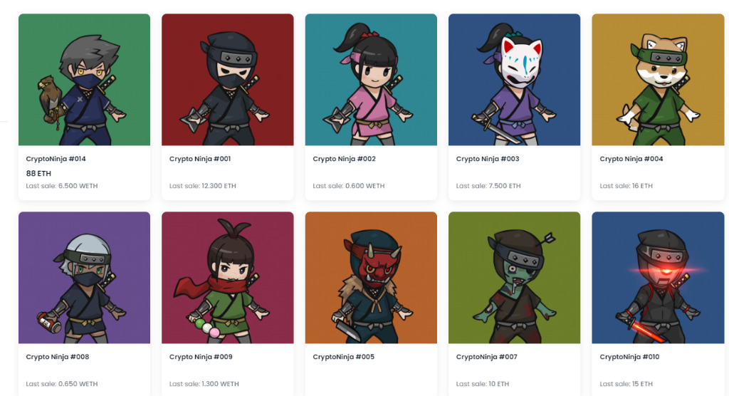 【NFT】CryptoNinja(クリプトニンジャ)とは？特徴や取引方法・稼ぎ方を徹底解説 | Market α（マーケットアルファ）